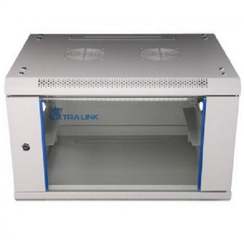 EXTRALINK EX.8550 6U 600X450 WALL-MOUNTED RACKMOUNT CABINET GREY, "EX.8550" - SELF IT - Tech ...