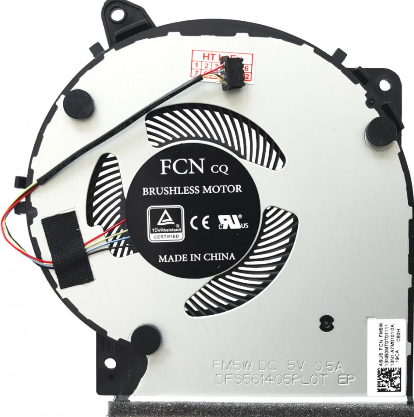Cooler/FAN laptop Asus E406 F509 M509 P1510 X409 X509 13NB0MT0T01211 ...